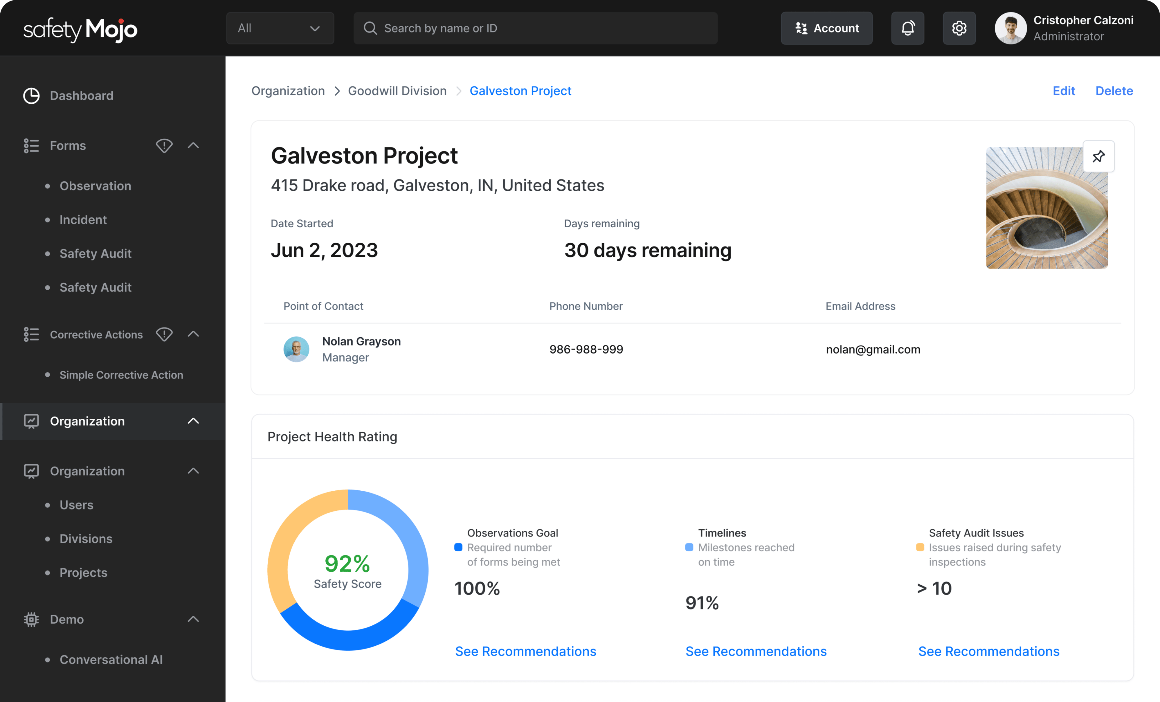 AI-powered Safety Management Software